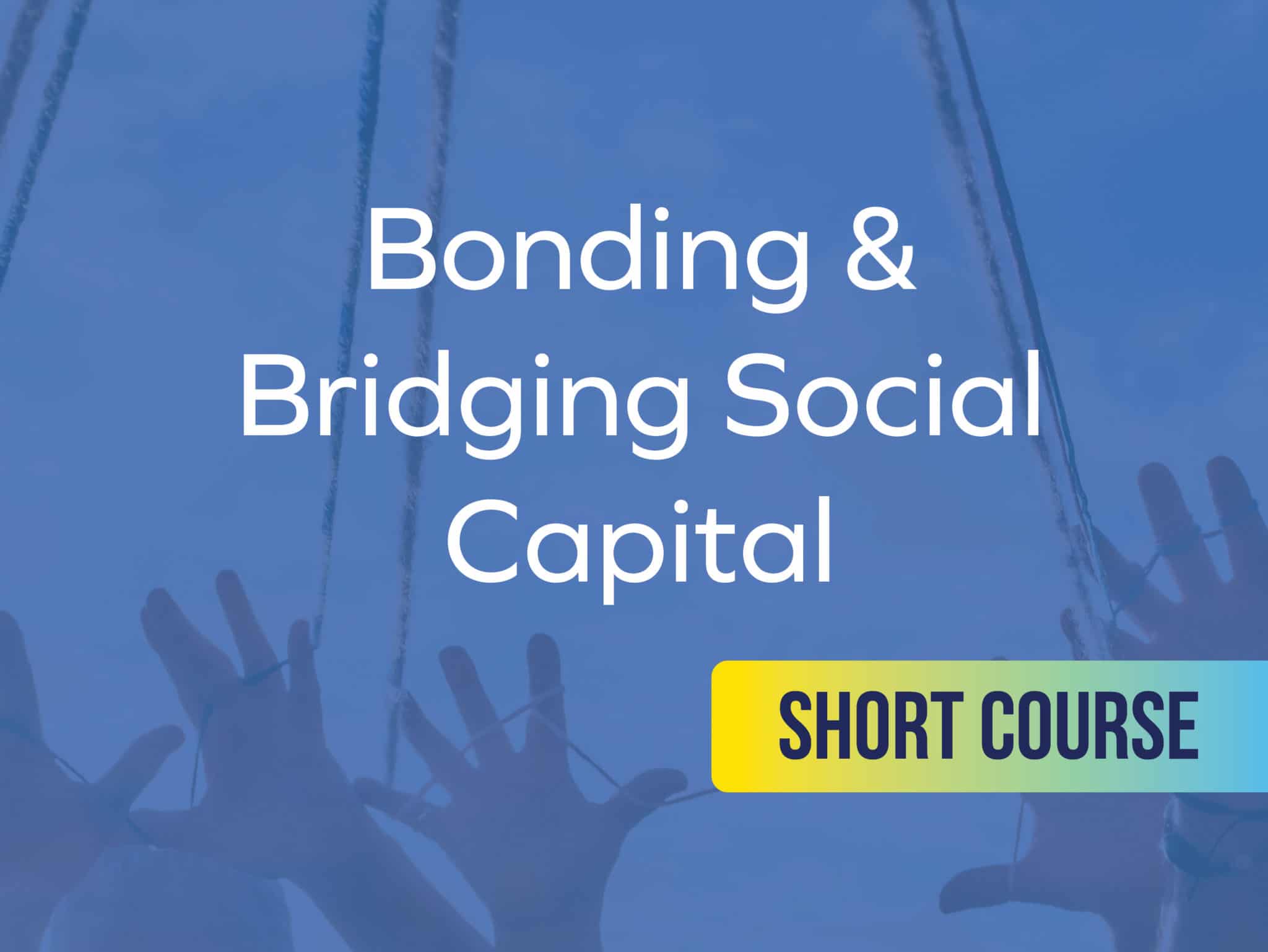 Social Capital - Bonding, Bridging, and Linking - Institute for Social ...